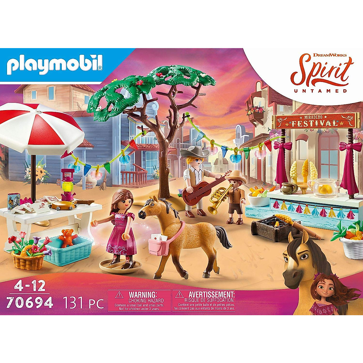 Playmobil DreamWorks Spirit Miradero Festival