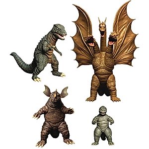 Mezco - Godzilla: Destroy All Monsters - 5 Points XL - Round 2 Boxed Set
