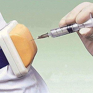 Injection Pad, Demo Injection Training Pad-Plastic Intramuscular Med Injection Practice Pad for Nurse Medical Students Training Practice Tool