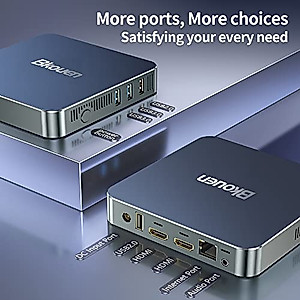 Mini PC Windows 11 Pro, Lightweight 11th Intel N5105 Mini Computers(Turbo 2.9GHz), Ultra Thin Extensible 8GB RAM 256GB SSD Micro Desktop Computers,4K HDMI Dual Display, Dual WiFi Business/Home/Office