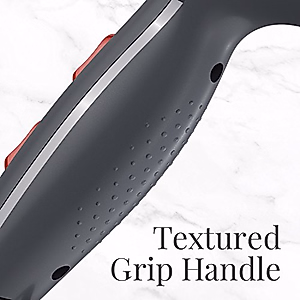 Remington Max Comfort Hair Dryer, Tourmaline, Ionic, & Ceramic Technology, Gray D3200