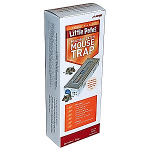 JT Eaton 428CL Mouse Trap with Clear Inspection Window, Pack of 1, N