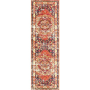 nuLOOM Vintage Mackenzie Area Rug, 3&#039; x 5&#039;, Orange