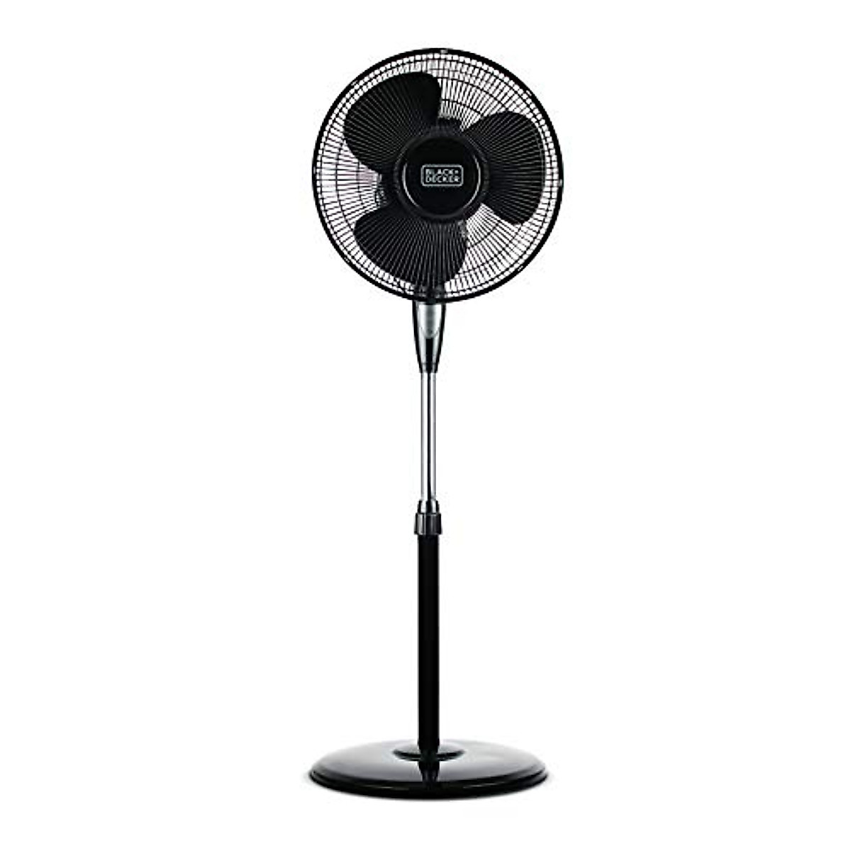BLACK+DECKER 16 Inches Stand Fan with Remote & Black & Decker, White 16" Stand Fan with Remote