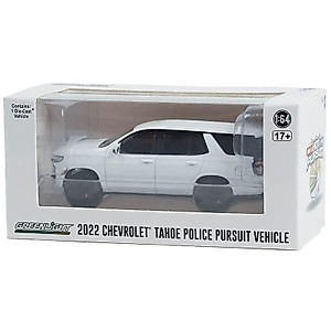 Greenlight 43001-N Hot Pursuit - 2022 Chevy Tahoe Police Pursuit Vehicle (PPV) 1/64 Scale