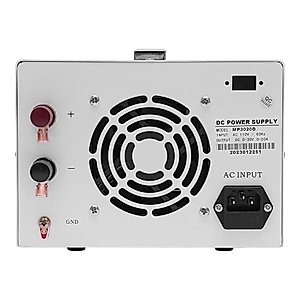 DC Power Supply Variable Power Supply AC110V Double Output 0-32V 0-20A Adjustable Switching Regulated Lab Benchtop Power Supply, LED Digital Display