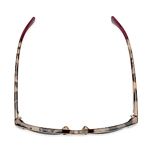 Sofia Vergara x Foster Grant Women's Sierra Full Lens SunReaders Square Reader Sunglasses, Berry Tortoise, 54 mm + 2.5