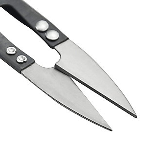 XINMEIWEN 3Pack 4.1Inch Sewing Scissors Yarn Thread Craft Scissors Small Snips Trimming Nipper for Home Office School DIY Projects (Black)