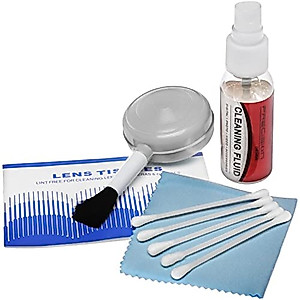 FUJIFILM X-T5 Digital Camera | Body Only, Black Bundle with 64GB Memory Card + Precision Design 5-Piece Camera Cleaning Kit (3 Items)