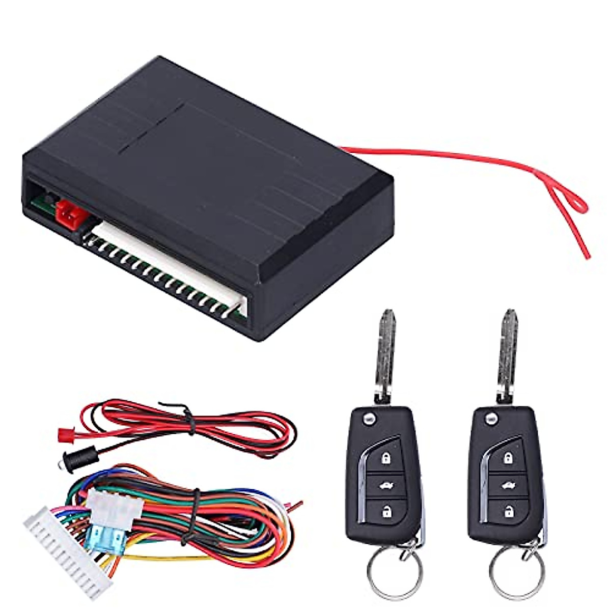 Keyless Entry Door Lock Car,Universal Car Remote Central Kit,Auto Remote Door Lock Keyless Entry System Universal Control Central Locking Kit for 12V Car