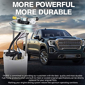 FAERSI Fuel Pump Assembly w/Sensor Replace# E3688M Compatible with 2006 2007 2008 Chevrolet Colorado & 2006-2008 GMC Canyon & 2007 2008 Isuzu i-290 & i-370 2.8L 2.9L 3.5L 3.7L 4-Door/2-Door
