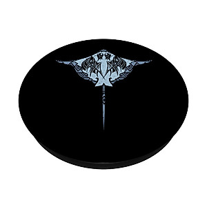 Polynesian Tattoo Tribal Ocean Animal Stingray Manta Ray PopSockets Swappable PopGrip