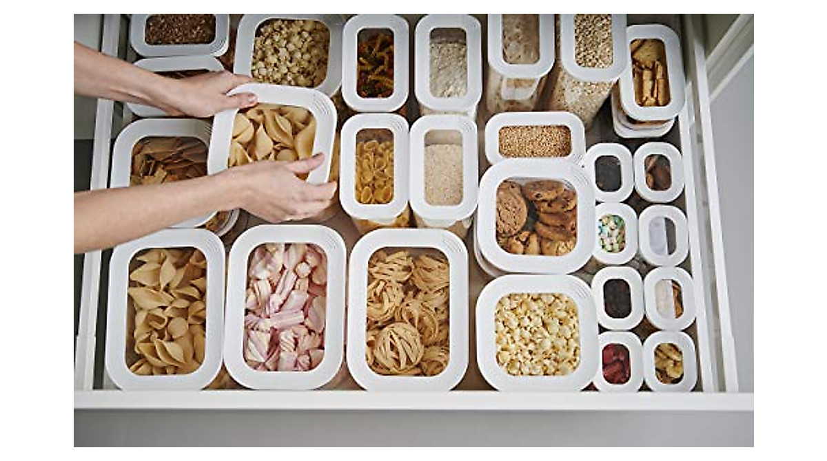 MEPAL Modula 7-Piece Food Storage Set - Airtight & BPA-Free