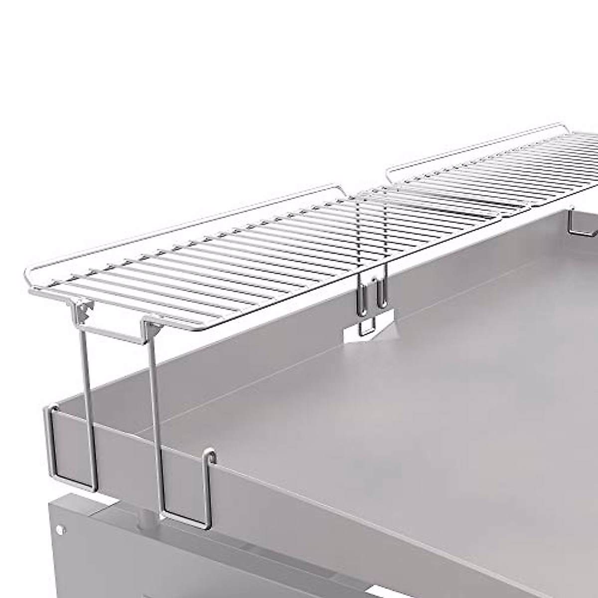 Yukon Glory™ Griddle Warming Rack - Designed for Blackstone Griddles 28" 1517 - New & Improved Design, One-Step Clip on Attachment (Not for Pro-Series)