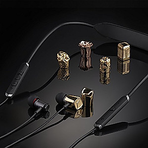 V-MODA Forza Metallo Wireless in-Ear Headphones - Gunmetal Black