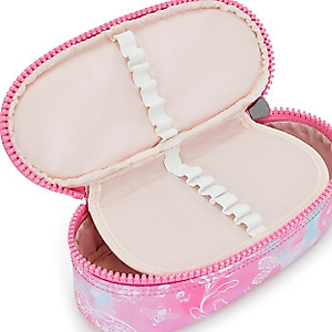 Kipling Women's Duobox Printed medium zipped pencase, Organize Accessories, Art Supplies, Makeup, Travel Organizer