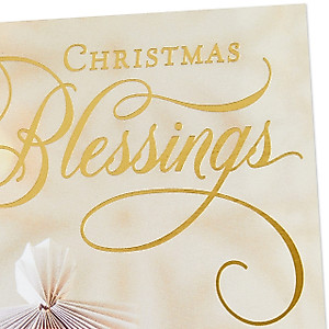 Hallmark Boxed Religious Christmas Cards Assortment, Christmas Blessings (6 Designs, 24 Cards with Envelopes)