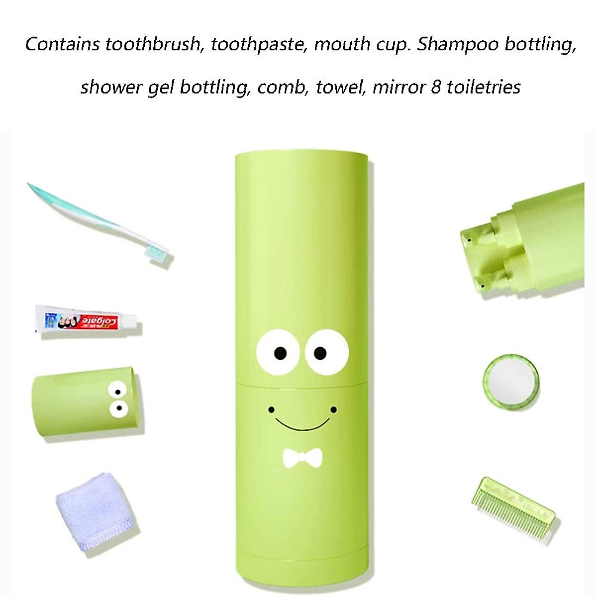 Household items Portable toiletries kit, Business Trip Washing Storage Bag, Bottled Washing Cup, Fully Functional Toothbrush Storage Box, Suitable for Travel and Outdoor