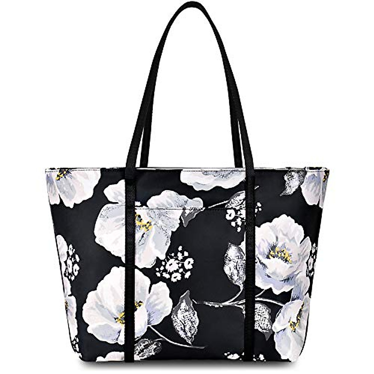 Floral Tote Bag Shoulder Bags For Women Waterproof Tote Handbags For Teens Beach School - Big Flower