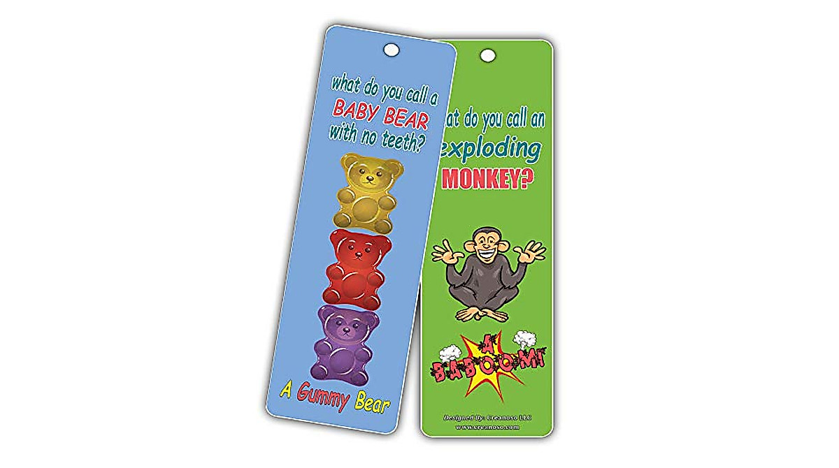 Funny Bookmarks for Kids: 60 Silly Jokes & Learning Fun