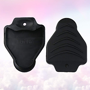 BESPORTBLE MTB Pedals 1 Pair Lookdelta Cleat Self-Locking Pedal Splint Clipless Cleat Cover Cleat Pedals Cycle Pedals Cover Bicicleta Cleat Covers Pedal Covers Soft Rubber Fixture Clip-on