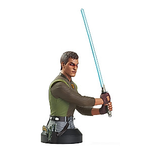 Diamond Select Toys Star Wars Rebels: Kanan Jarrus 1:6 Scale Bust, Multicolor