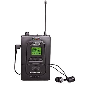 Audio2000'S AWR6305U5 In-Ear Audio Monitor Receiver