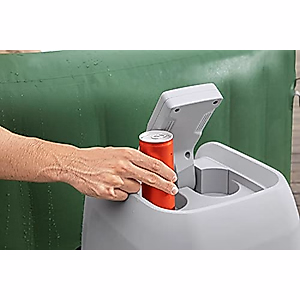 Coleman SaluSpa Inflatable Hot Tub Spa | Portable Hot Tub with Heated Water System and 140 Bubble Jets | Fits Up to 4 People