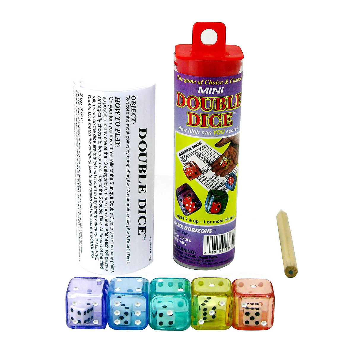 Koplow Games Double Dice Game Classroom Accessories