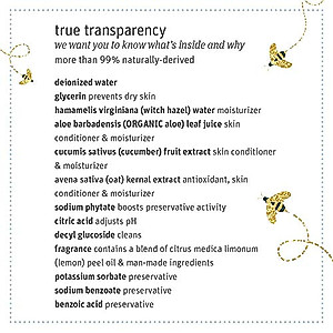 Grab Green Baby Witch Hazel Soothing Wipes, 96 Wipes, Dreamy Rosewood Scent, Plant and Mineral Based, Biodegradable, Soothe Common Skin Irritations Such as Diaper Rash, No Alcohol, Packaging May Vary