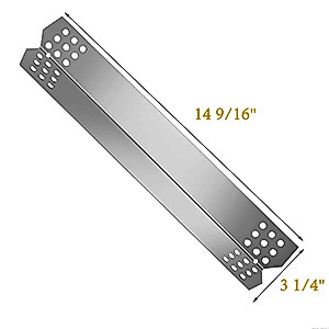 Cmanzhi S7B0-0896 (6-Pack) Replacement Parts for Nexgrill 720-0896B 720-0896C 720-0896E 720-0882A 720-0896 730-0896 720-0925 720-0925P Burners and Heat Plates