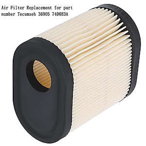 Drblawi Compatible with 36905 Air Filter for Toro Recycler 22 GTS 6.5HP 6.75HP 20016 20017 20018 Tecumseh Craftsman LEV100 LEV115 LEV120 OVRM65 OVRM10 20016 20017 20018 Lawn Mower 751-11122, Pack of 2