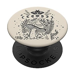 Cottagecore Mushroom Dark Academia Moth Moon Phases PopSockets Swappable PopGrip