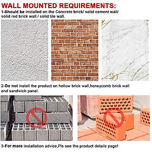 KDFJ Multifunctional Pull Up Bar Wall Mount Dip Station Home Gym Workout Power Tower Set Training Equipment Heavy Duty Dip Stand-Black