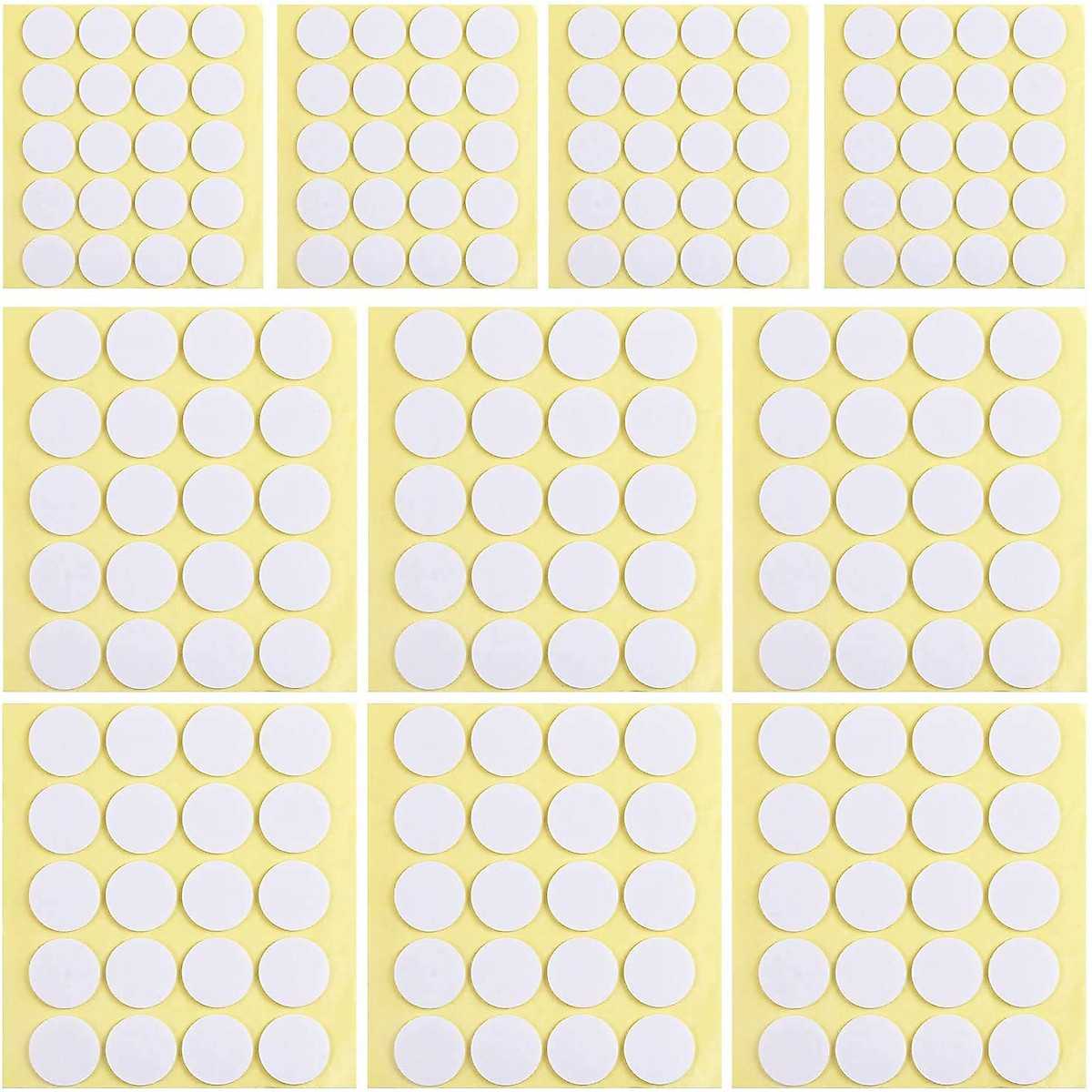 400pcs Candle Wick Stickers, Heat Resistance Candle Making Double-Sided Stickers