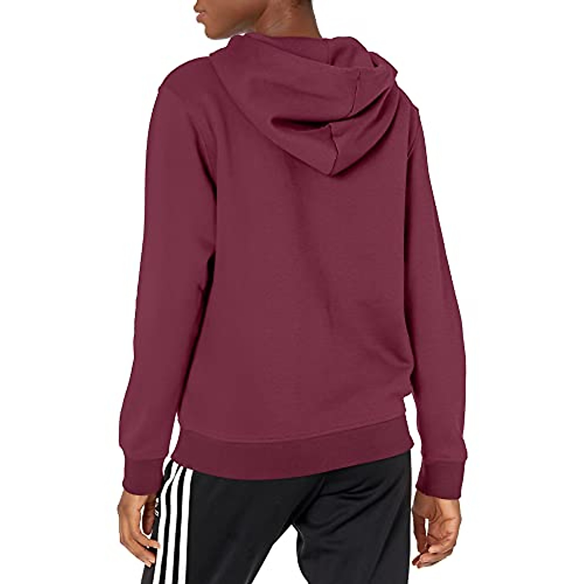 adidas Originals Women's Hoodie, Victory Crimson, X-Small