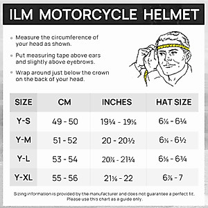 ILM Youth Kids Dirt Bike Helmet ATV Motocross DOT Off-Road Street Helmet Goggles Gloves Full Face Protective Helmet Model BLD-818(Matte Black,Youth-Large)