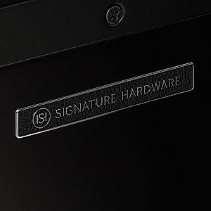 Signature Hardware 953673-48-RUMB-8 DITA 48" Wall Mounted Single Basin Vanity Set with Wood Cabinet, Quartz Vanity Top, and Undermount Sink