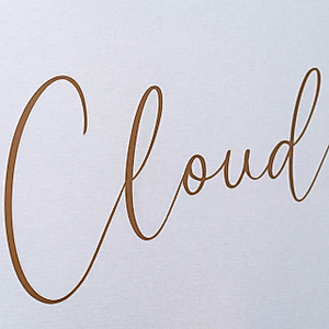 CANTLY We Are On Cloud Nine Wall Decal - Cloud 9 Baby Shower Decorations,Bachelorette Party Decorations, Bride To Be Party Supplies, Cute Baby Shower Decor, Bridal Shower, Engagement Photobooth Backdrop(On Cloud 9 Sticker)