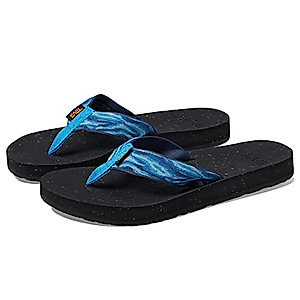 Teva Women's Reflip Sandal, Waves Blue, 9