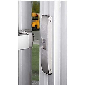 HES 9400 Electric Strike Slim line Surface Mounted Solution Satin Stainless Steel (630) Dual Voltage (12/24 VDC/VAC) ANSI/BHMA A156.31 Grade 1 & UL Certified
