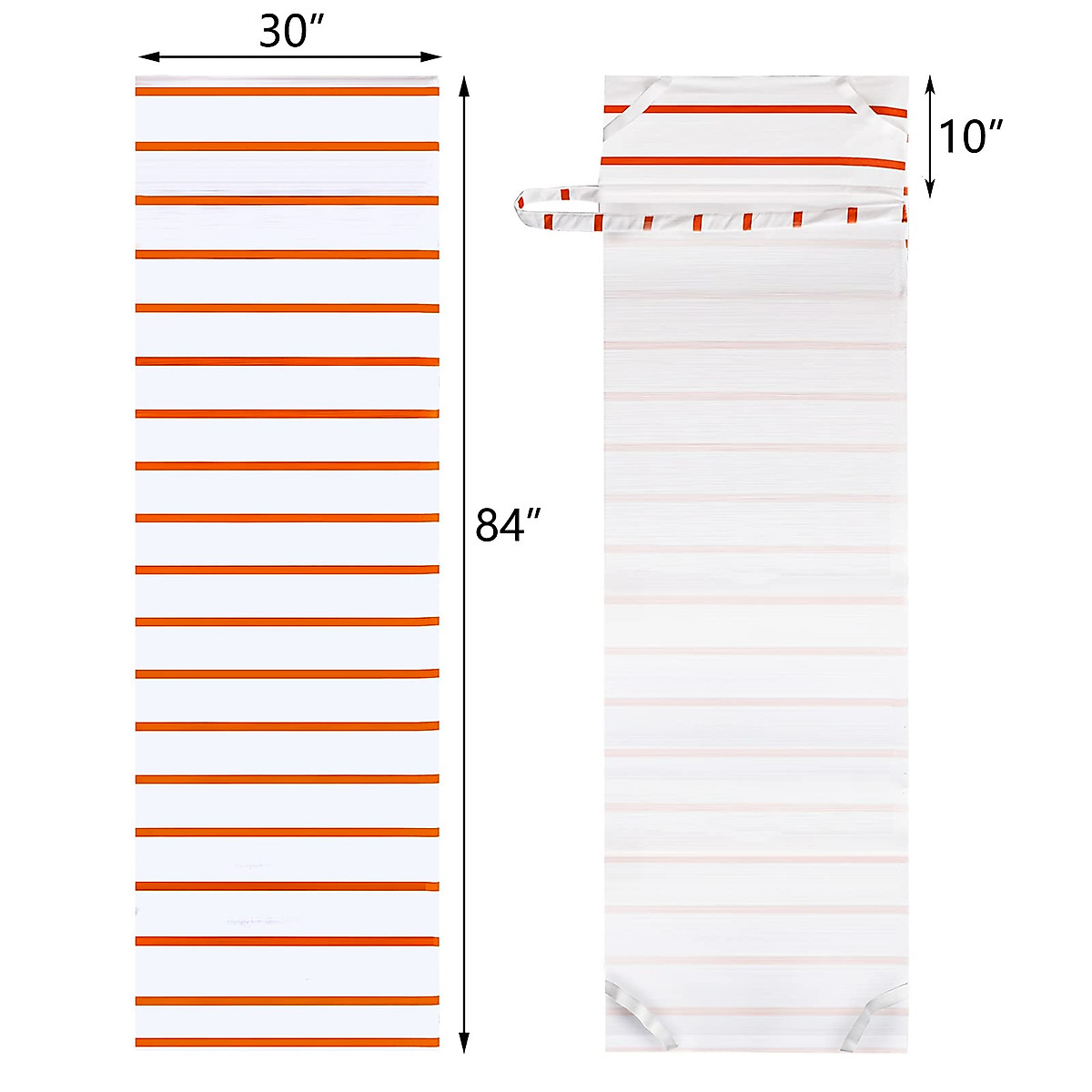 Hedume 2 Pack Chaise Lounge Covers, Classic Lounge Chair Cover Towel, Pool Lounge Chair Cover for Outdoor Beach Furniture, Patio Chaise Seat Lounge Chair, 30" x 84"