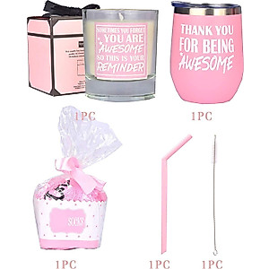 MEANT2TOBE Thank You Gifts, Thanks for Being Awesome, Thank You Gifts for Women, Your Awesome Gifts,Appreciation Gifts,Inspirational Gifts for Women