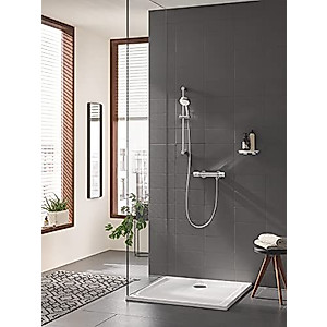 Grohe 27521000 New Tempesta Cosmopolitan 24 In. Shower-Bar, Starlight Chrome