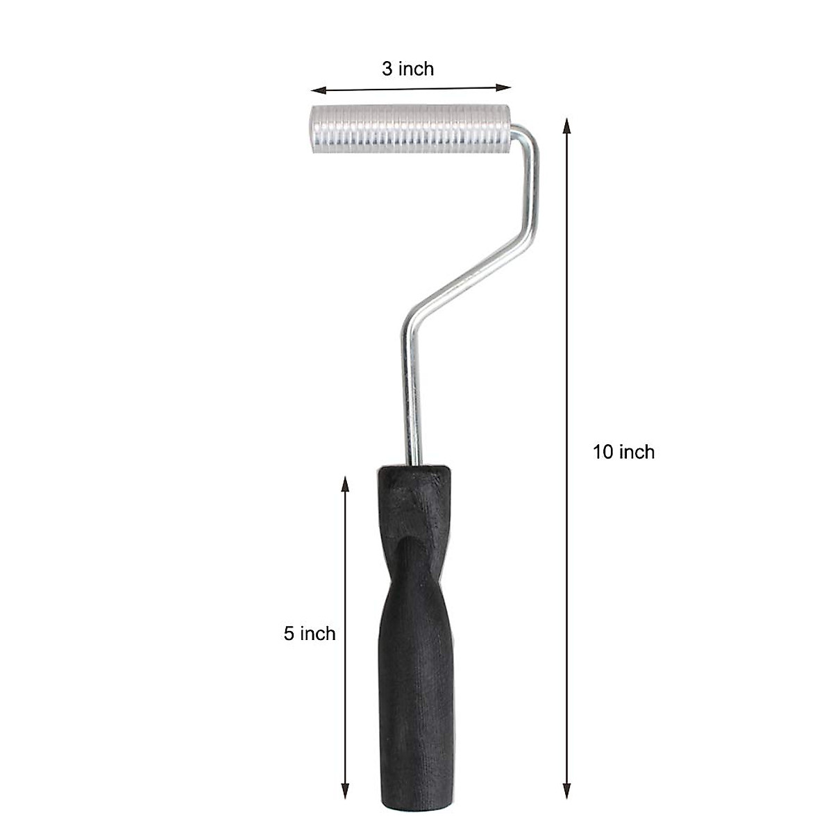 Fiberglass Roller Tools Kit, 3Pcs Bubble Paddle Tool Fiberglass Resin Laminating Roller Set for Tub Shower Bathtub Boat Repair