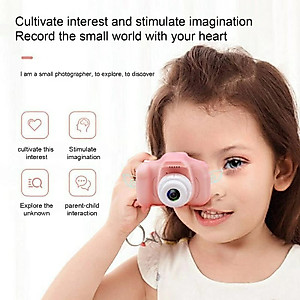Algado Kids Camera for Girls and Boys, Kids Digital Camera for Girls, Toddler Camera Birthday for 3-12 Years Old Boys Girls with 32GB SD Card, Pink