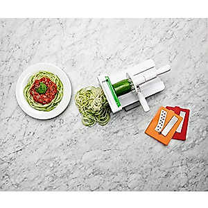 OXO Good Grips 3-Blade Tabletop Spiralizer with StrongHold Suction, White