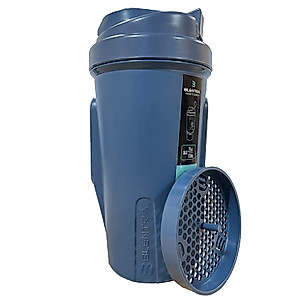 Blentra Magnetic Shaker, Pre Workout Bottle, Shaker Bottle 25oz, Protein Shaker Bottle, Bpa Free, Leak Proof Bottle, Shaker Bottles For Protein Mixes, Shaker Cup (Blue)