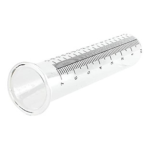 TBWHL 7" Capacity Rain Gauge Glass Replacement Tube for Yard Garden Outdoor Home (1Pcs)