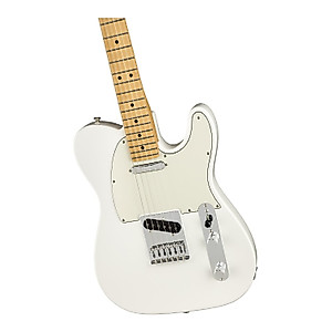 Fender Player Telecaster SS Electric Guitar, with 2-Year Warranty, Polar White, Maple Fingerboard